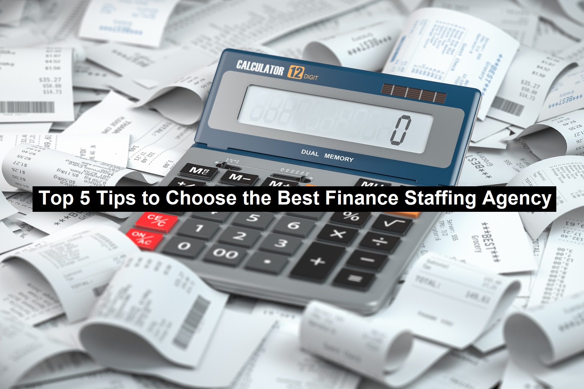Top 5 Tips to Choose the Best Finance Staffing Agency | General Educator